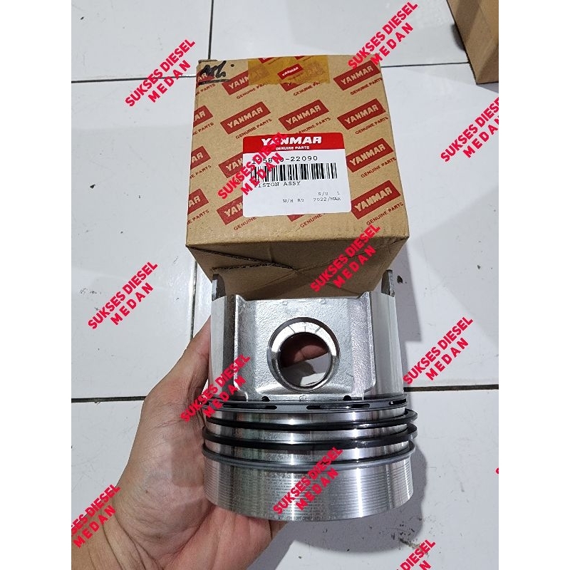 Jual TF155 TF 155 Piston With Ring Seher Mesin Diesel Yanmar Original ...