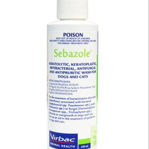Jual Sebazole Shampo Jamur Virbac 250 ml | Shopee Indonesia