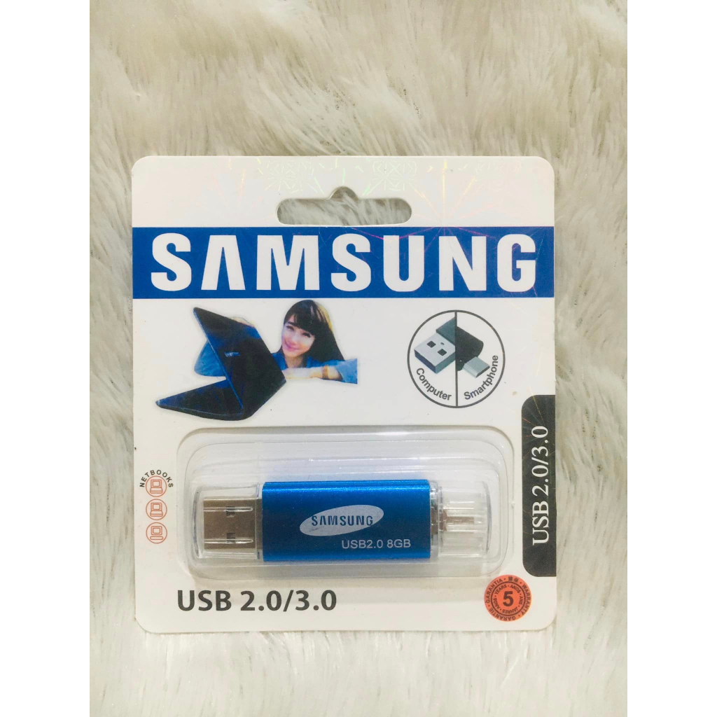 Jual Flashdisk OTG 2in1 Samsung 8GB | Shopee Indonesia