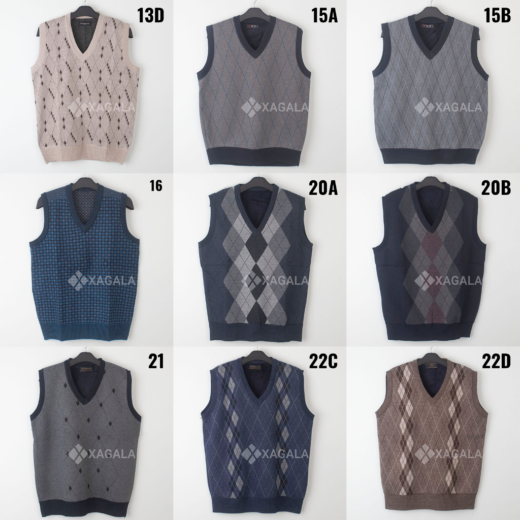 Jual ROMPI RAJUT PRIA VEST | Shopee Indonesia