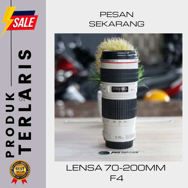 Jual LENSA 70-200MM F4 TELLE CANON COCOK BUAT PHOTO SPORT MULUS TINGGAL ...