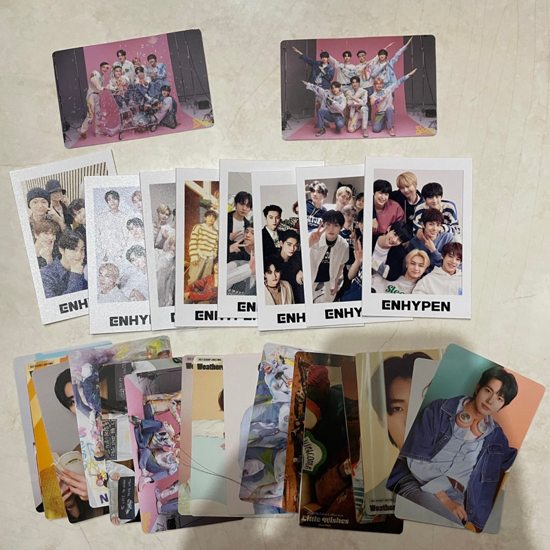 Jual Polaroid Enhypen | Photocard Enhypen | Lomo Card Enhypen | Stiker ...