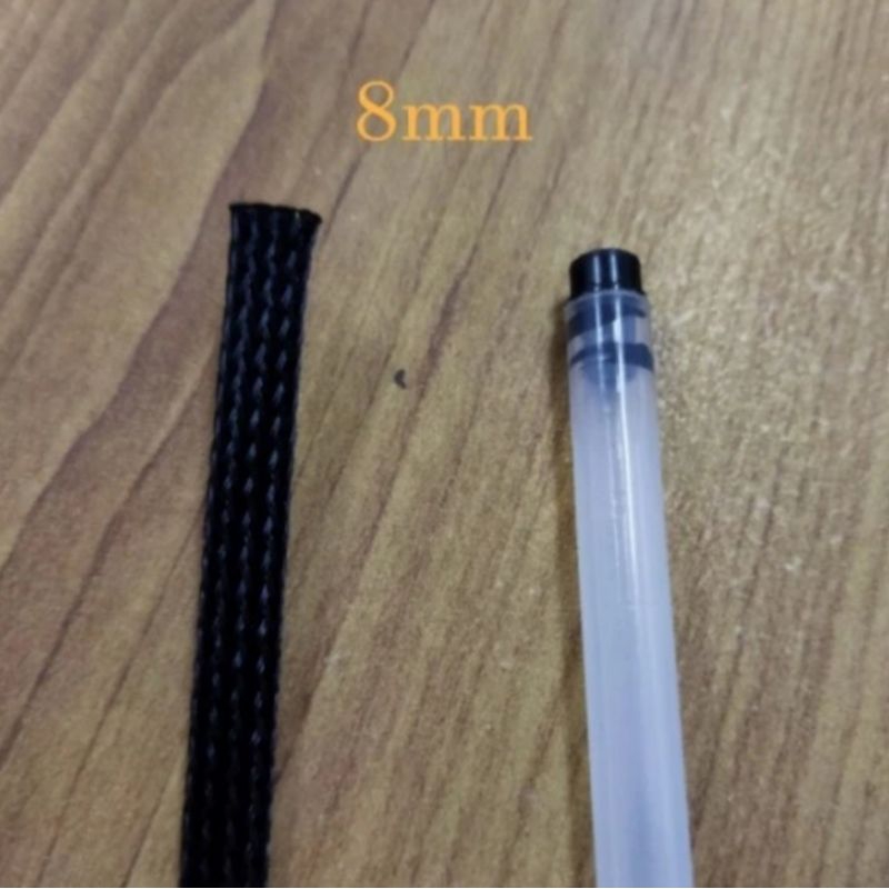 Jual cable sleeve 4 mm 6mm 8mm 10mm 12mm 14mm 17mm pet sleeving braided ...