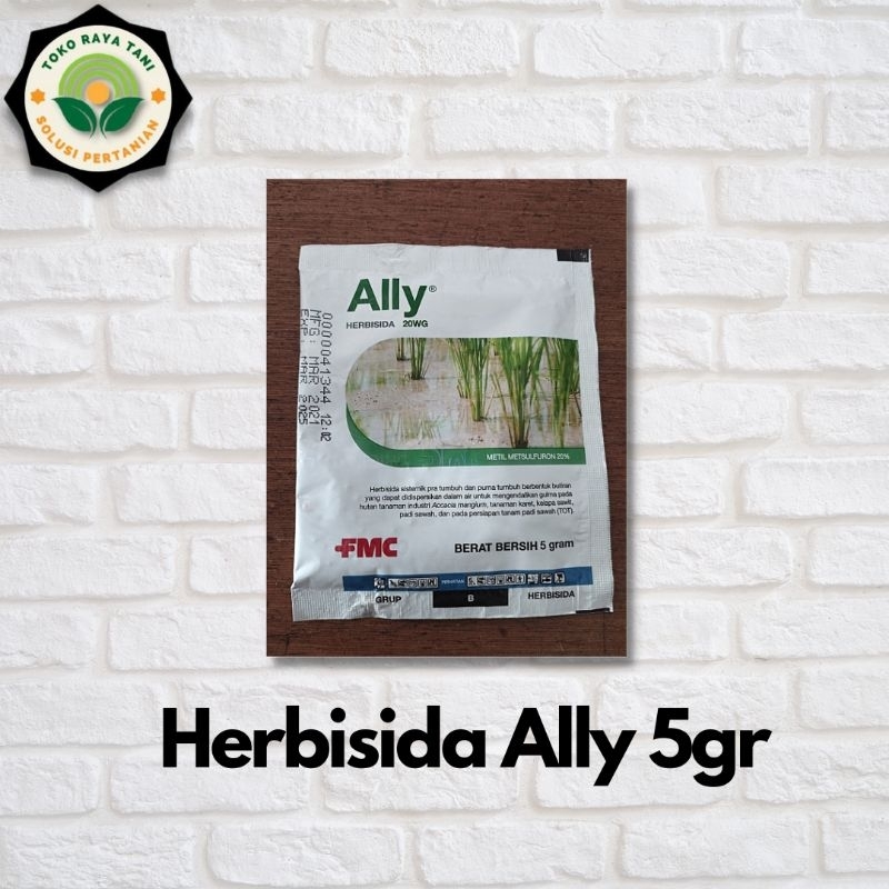 Jual Jual Herbisida Ally isi 5gr/sachet campuran racun rumput | Shopee ...