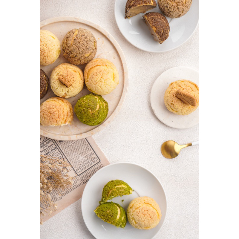 Jual Choux Au Craquelin (Crispy Cream Puff) Kue sus Medan | Shopee ...