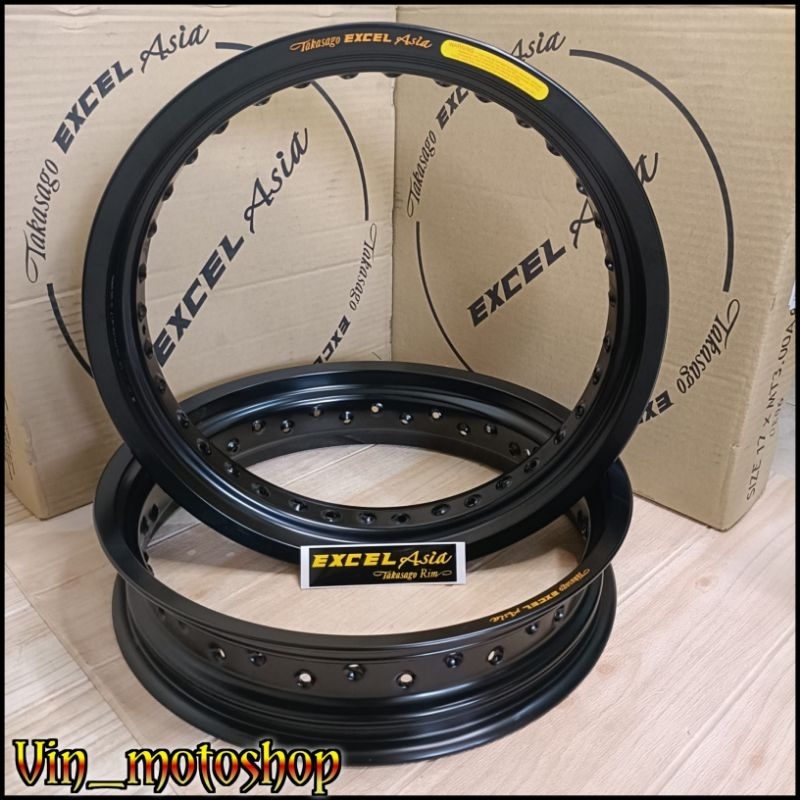 Jual Velg Takasako Excel Asia lebar 300 & 350 Ring 17 Hole 36 Velg ...