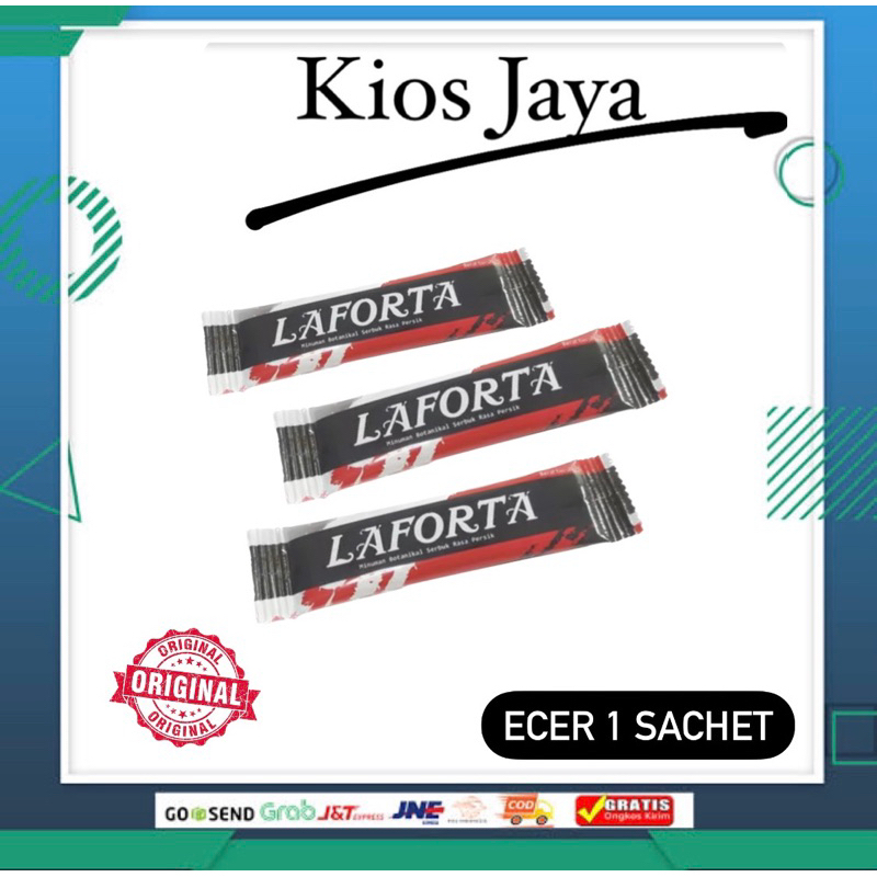 Jual Laforta Original [1 pcs] Suplemen Pria Minuman Vitalitas Herbal ...