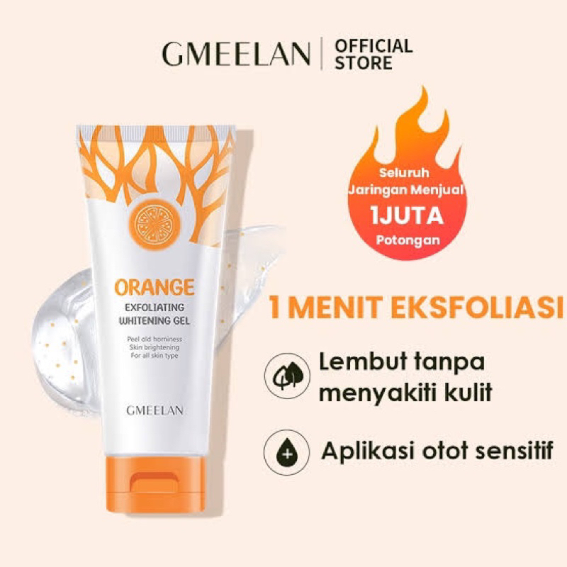 Jual GMEELAN Exfoliating Gel Face Eksfoliasi Wajah Blackhead Cleaner ...