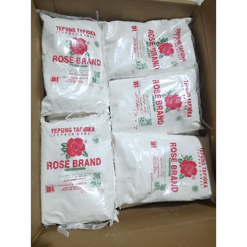 Jual tepung tapioka atau kanji rose brand 250gr | Shopee Indonesia