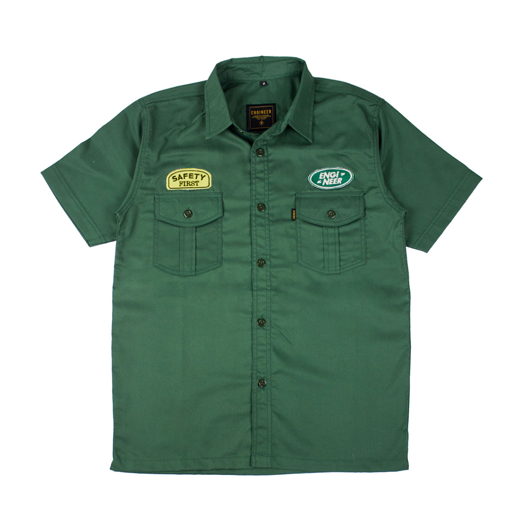 Jual Engineer Workwear - Workshirt - SERI KEMEJA PENDEK / Baju Kerja ...