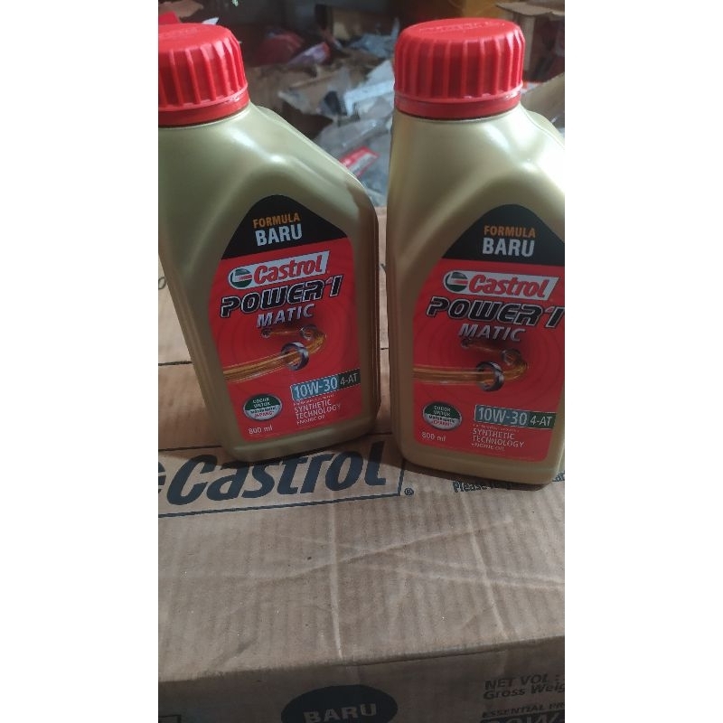 Jual Castrol power 1 matic oli matic 10w-30 4T 800ml synthetic ...