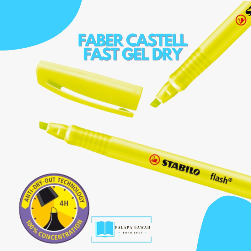 Jual STABILO Flash Yellow / Highlighter Warna Kuning Original Murah ...