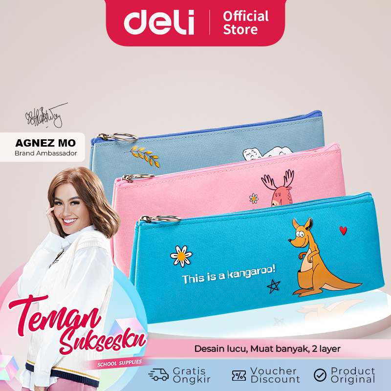 Jual Deli Tempat Pensil / Pencil Pouch Lucu Kapasitas Besar EH9XX ...