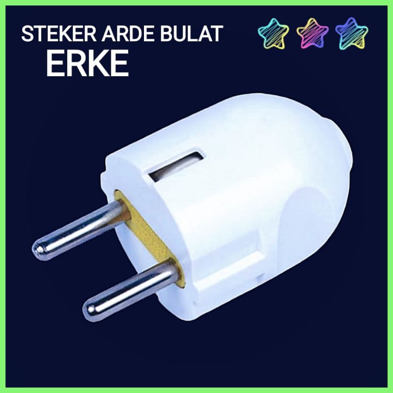 Jual STEAKER ARDE BULAT MURAH ERKE / COLOKAN LISTRIK / STEKER ARDE ...