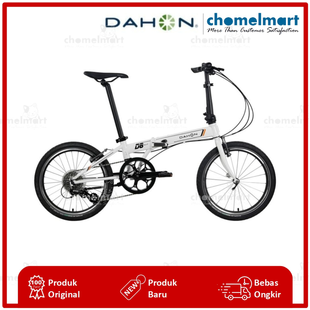 Jual Dahon Sepeda Lipat 19 Speed D8 20 Inci – Putih | Shopee Indonesia
