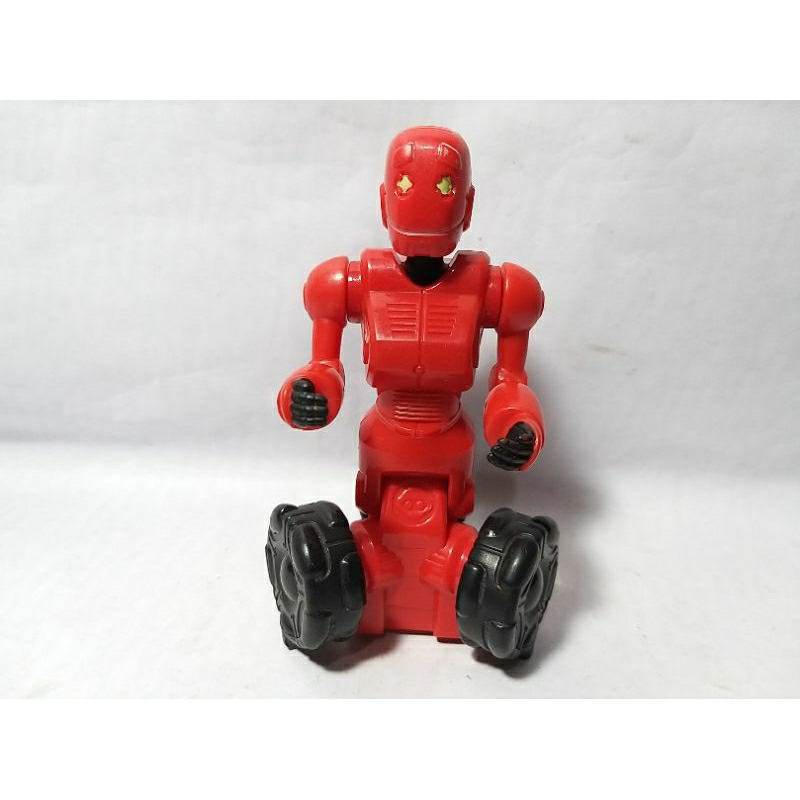 Jual Robot Red Tribot 3 Wheel Wow Wee Wowwee Robotics Mcdonalds Mcd Happy Meal Figure Figurine ...