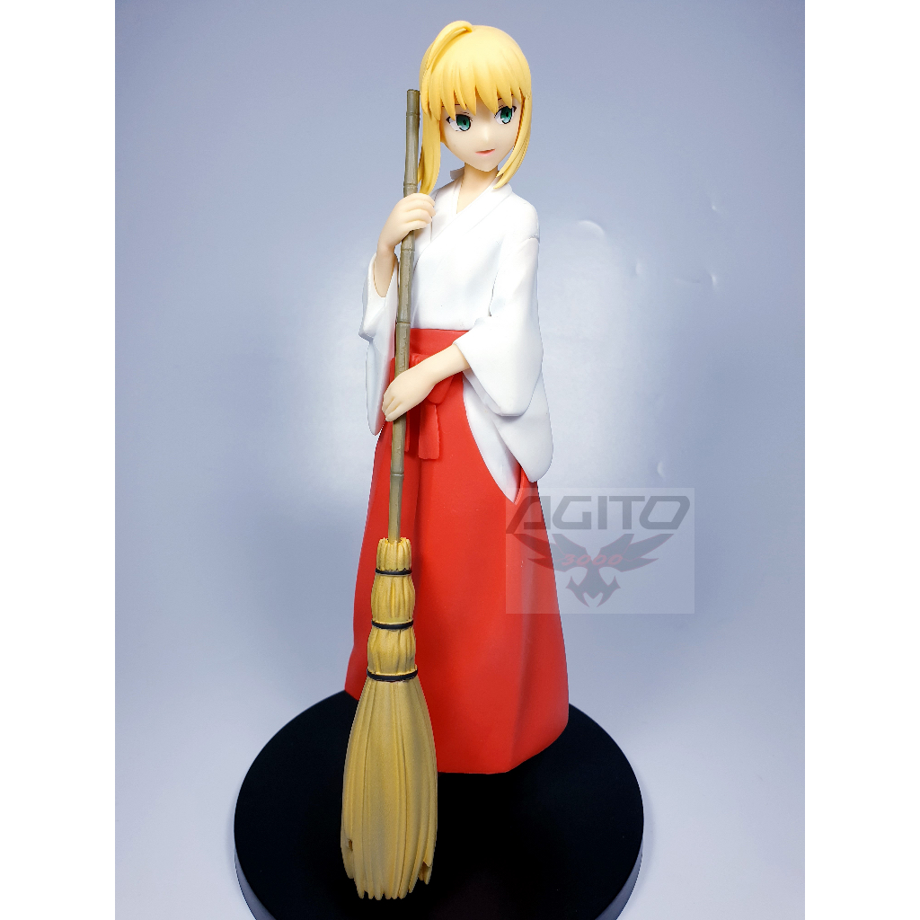 Jual Action Figure Fate Hollow Ataraxia Saber Miko Clothing ver ORI ...