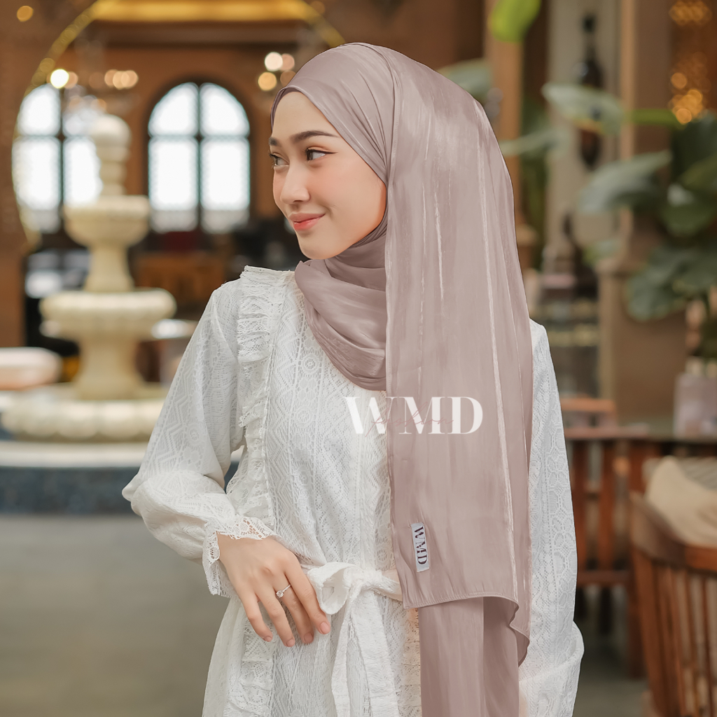 Jual WMD Fashion - Pashmina Shimmer Premium panjang 200x75cm kerudung ...