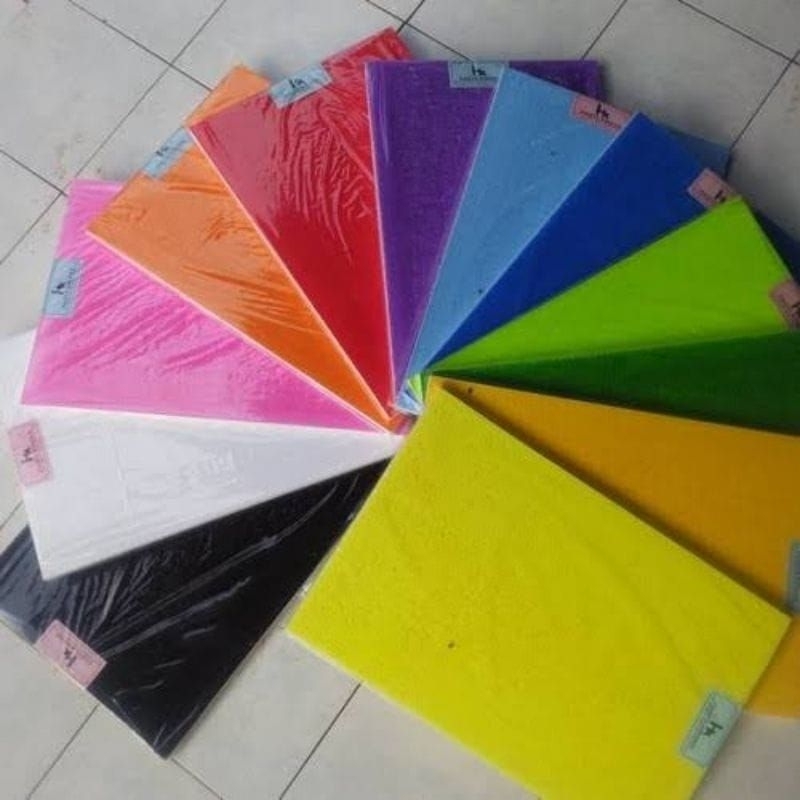 Jual STYROFOAM 40X60 CM / GABUS WARNA LEMBARAN / MADING / GABUS WARNA ...