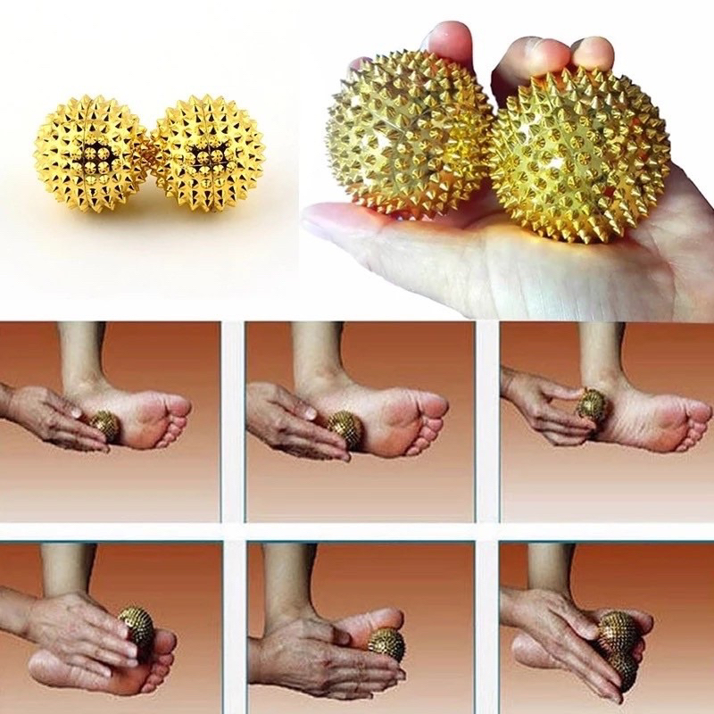 Jual Bola Duri Magnet Kecil / Alat Pijat Terapi Tangan Kaki Kesehatan ...