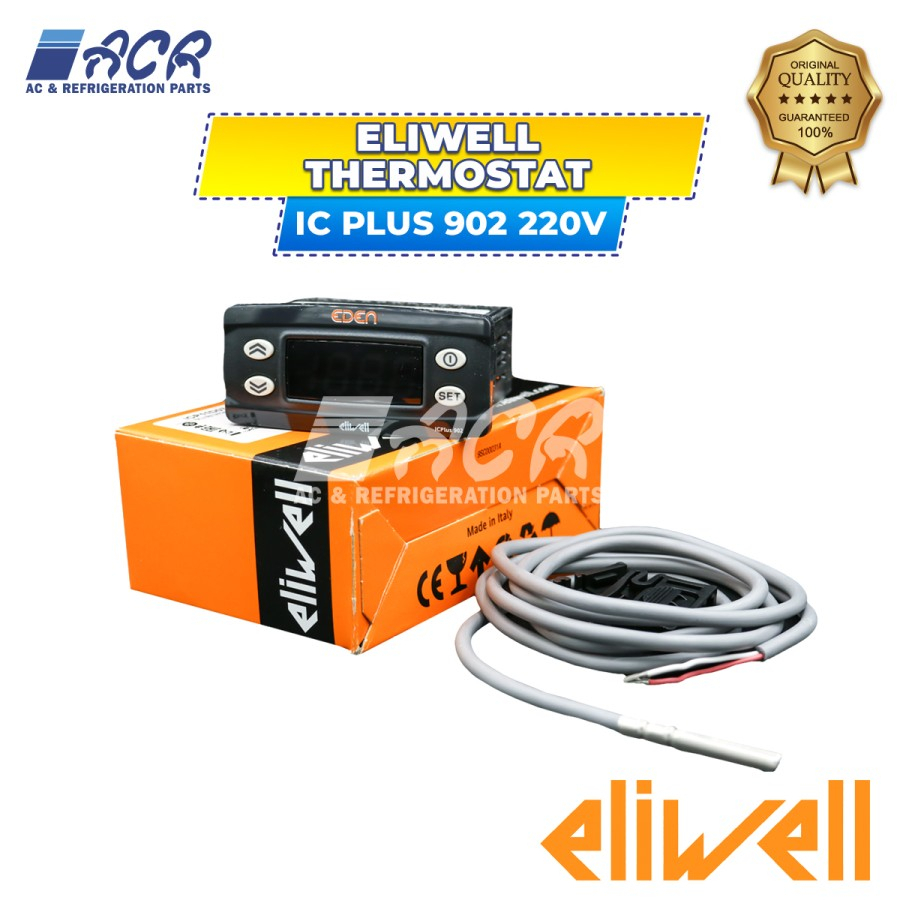Jual Thermostat IC PLUS 902 220v - ELIWELL | Shopee Indonesia