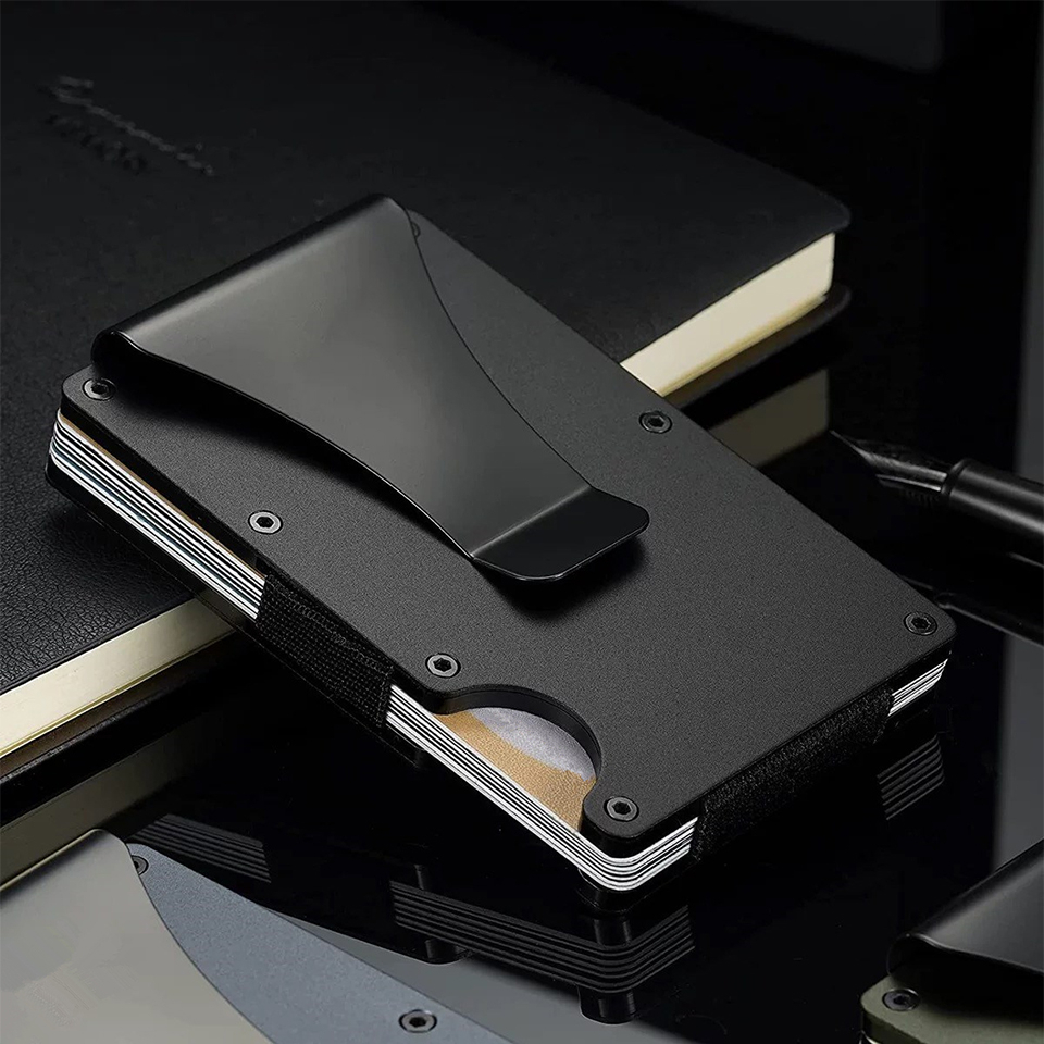 Jual Dompet Saku Slim Kartu Kredit Credit Card Holder anti RFID With ...