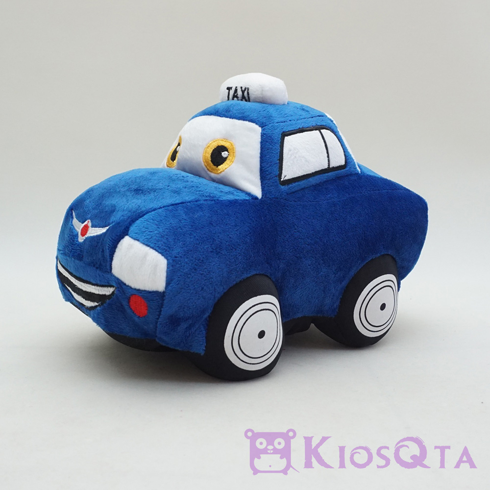 Jual boneka cars taxi mobil taksi lucu biru tua blue mcqueen medium ...