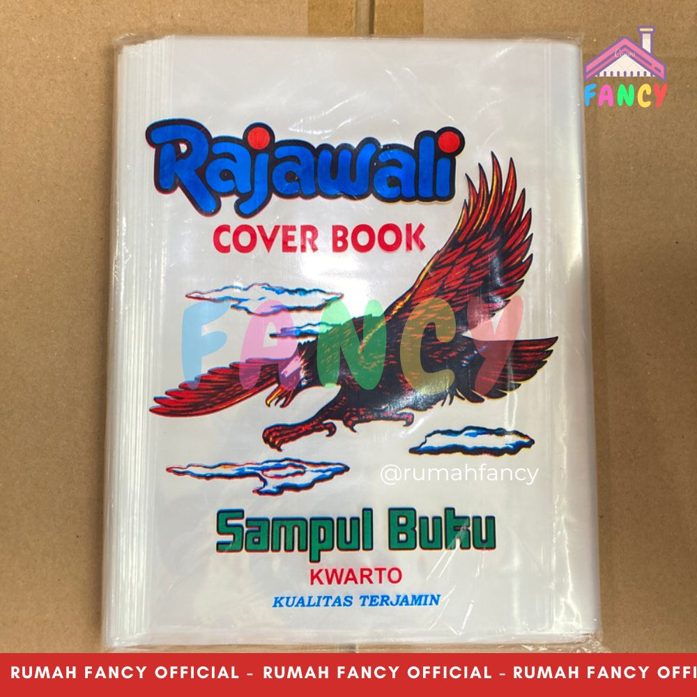 Jual [1 PAK] ISI 100 LEMBAR SAMPUL BUKU PLASTIK RAJAWALI / Sampul ...