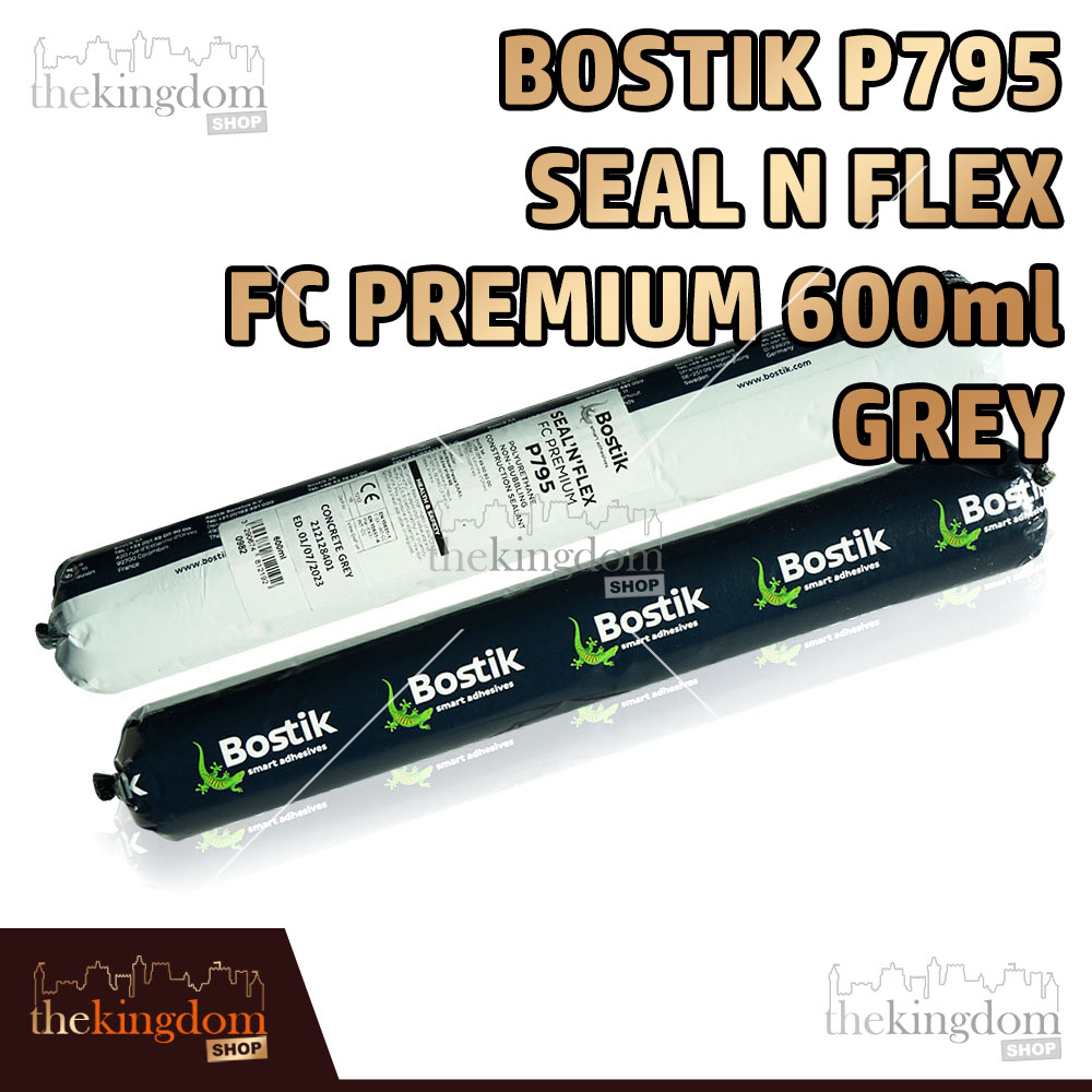 Jual Bostik P795 Seal N Flex FC Premium 600ml Concrete Grey Lem Sosis Perekat Sausage | Shopee ...