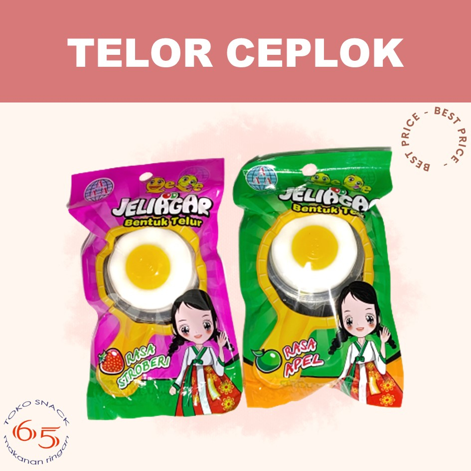 Jual Telor Ceplok 10. jelly. PAK | Shopee Indonesia