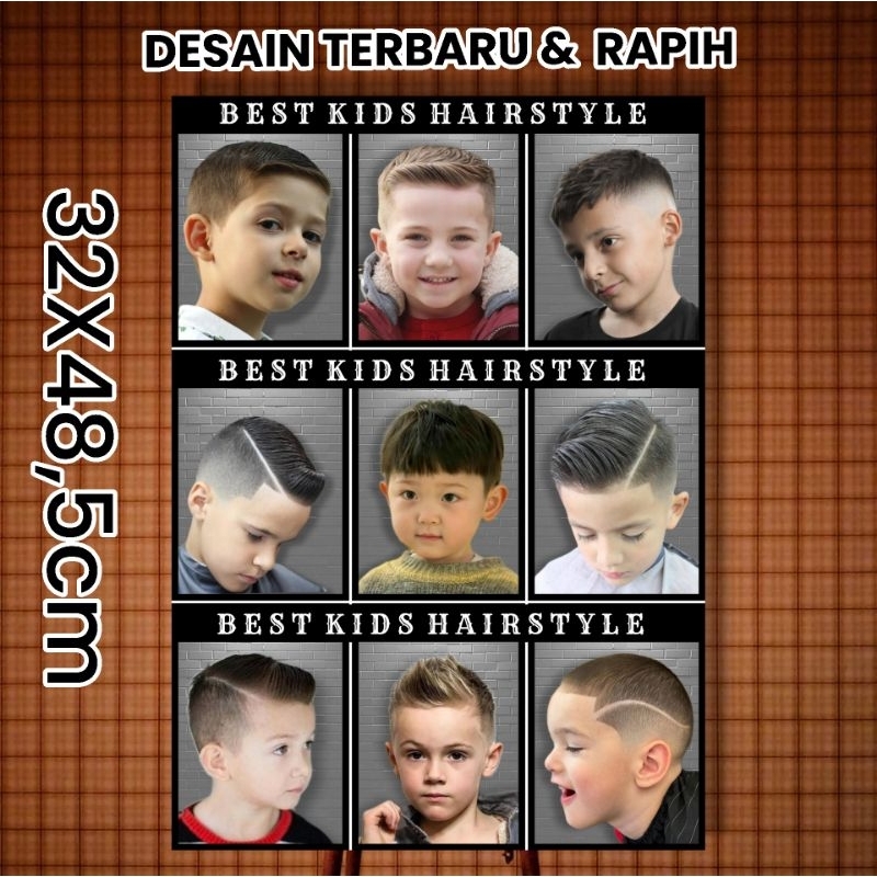 Jual DESAIN RAPIH Poster barbersop / poster pangkas rambut / model ...
