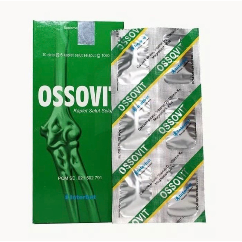 Jual OSSOVIT Strip 6 Tablet | Shopee Indonesia