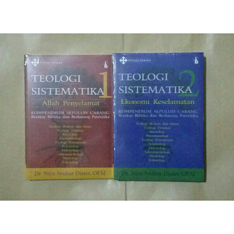 Jual Paket 2 Buku: Teologi Sistematika Jilid 1 dan 2 - Dr. Nico Syukur ...