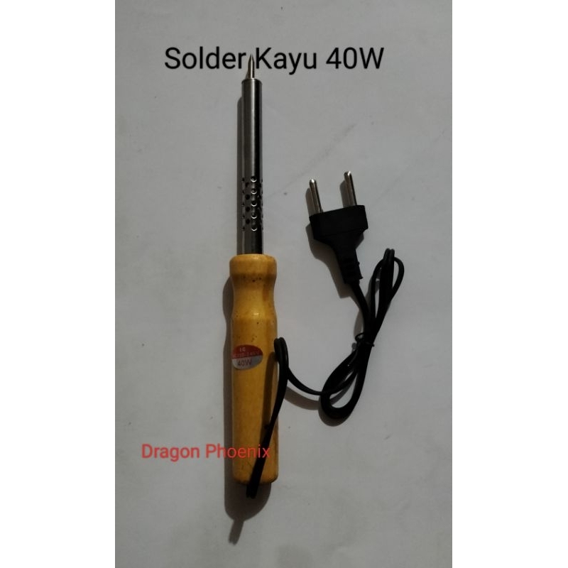 Jual SOLDER KAYU 40w SOLDERING IRON | Shopee Indonesia
