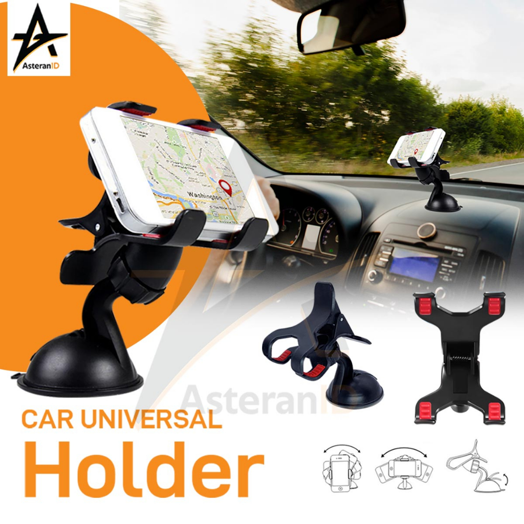 Jual Universal Car Holder Mobile Phone For Navigasi GPS App Maps ...