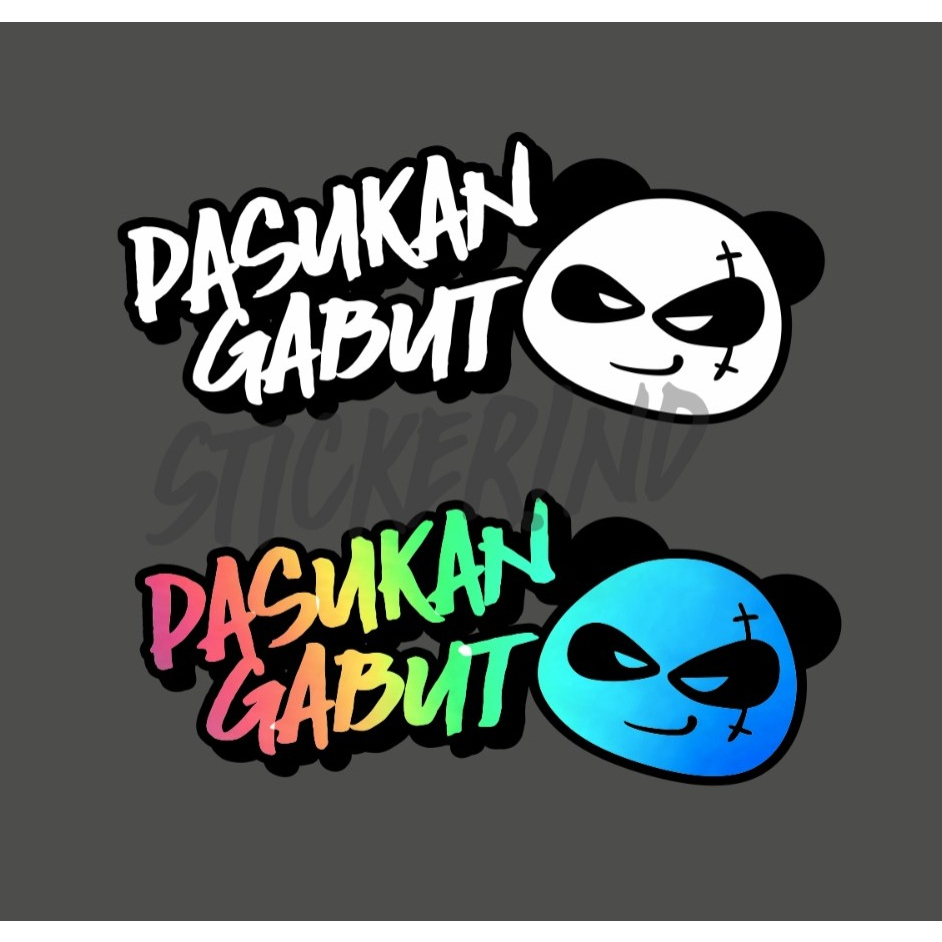 Jual CUTTING STIKER PASUKAN GABUT STIKER VIRAL | Shopee Indonesia
