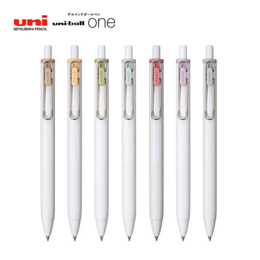 Jual Uni UniBall One Fika Colors Gel Ink Pen 0.38mm 0.5mm Mitsubishi ...
