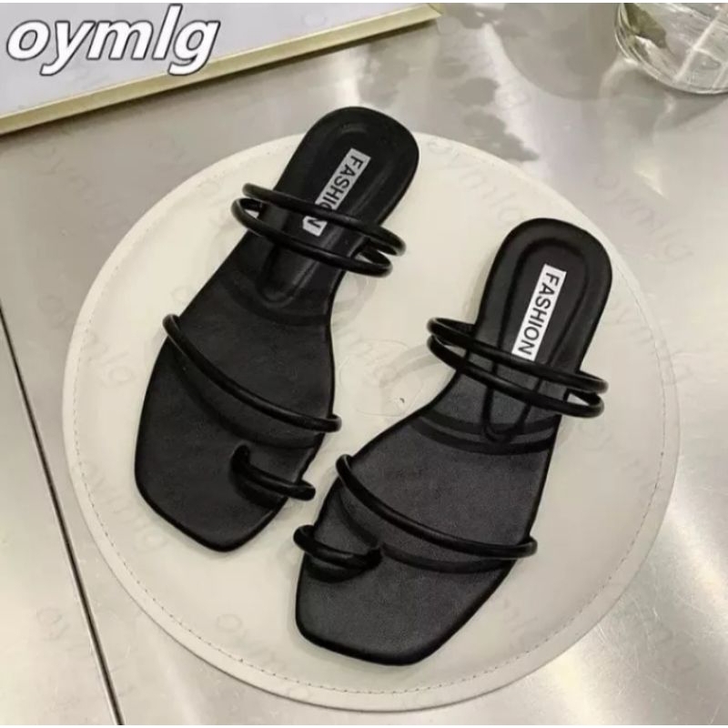 Jual SANDAL TEPLEK FLAT TALI JEMPOL TER BARU S28 | Shopee Indonesia