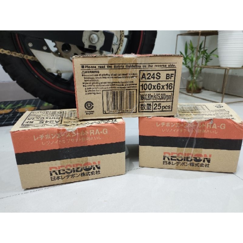 Jual Nippon Resibon 100 125 150 mata gerinda | Shopee Indonesia