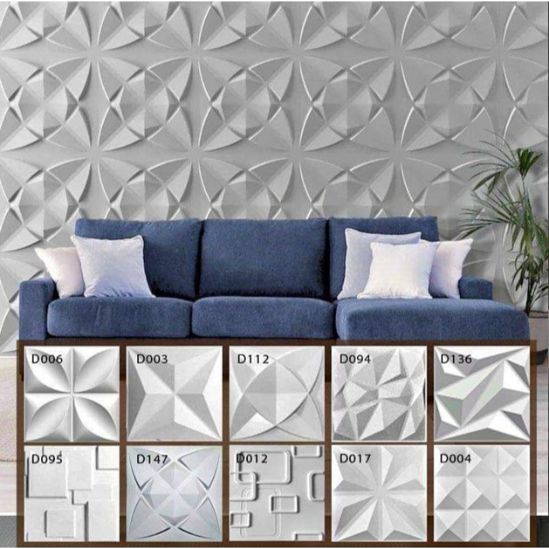 Jual wal panel 3D beton/Roster tempel dinding/dekorasi dinding(50×50 ...