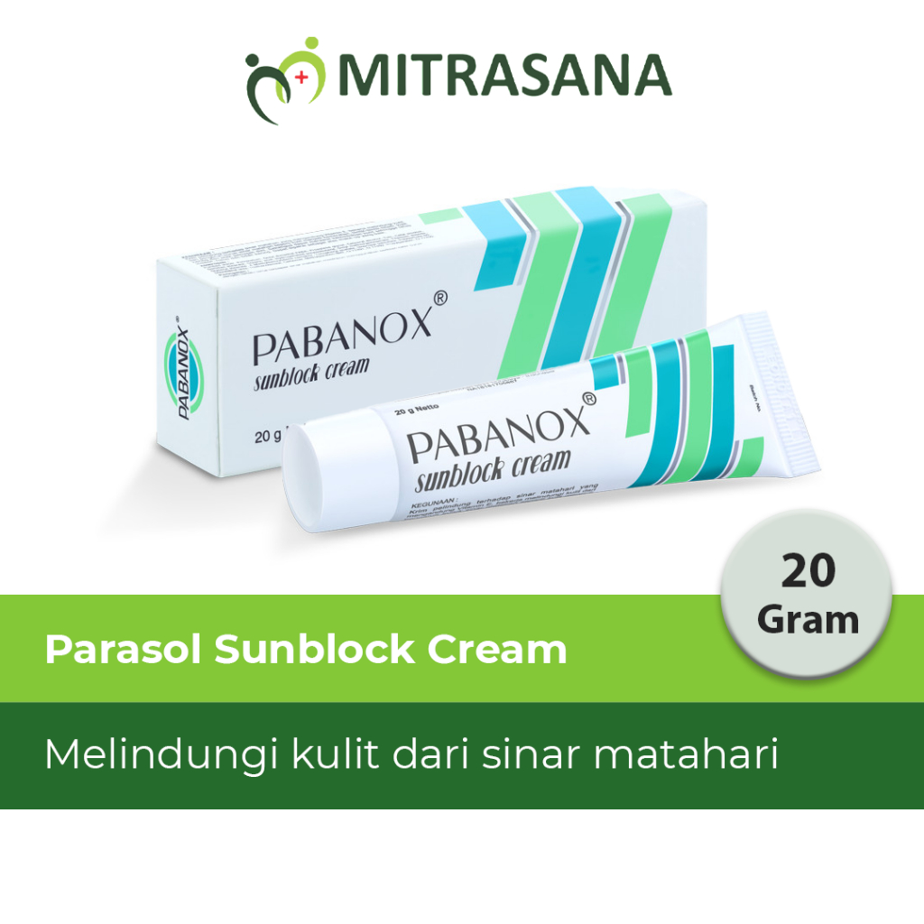 Jual Pabanox Cream 20 Gr - Sunblock Wajah | Shopee Indonesia