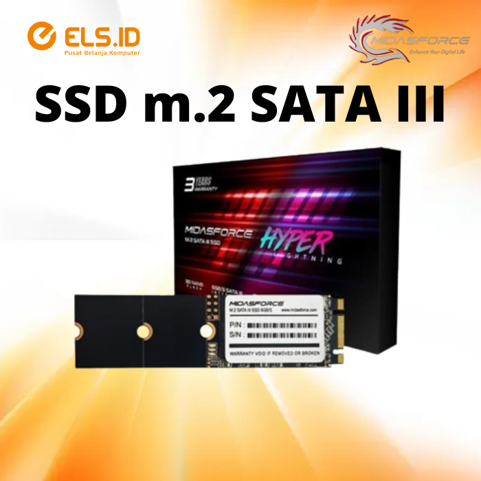 Jual SSD m.2 MidasForce Hyper SATA III 2280 | Shopee Indonesia