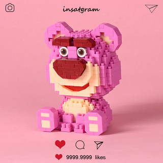 Jual Lotso Bricks Nano Block Bricks Mainan Balok Susun Disney Mainan ...
