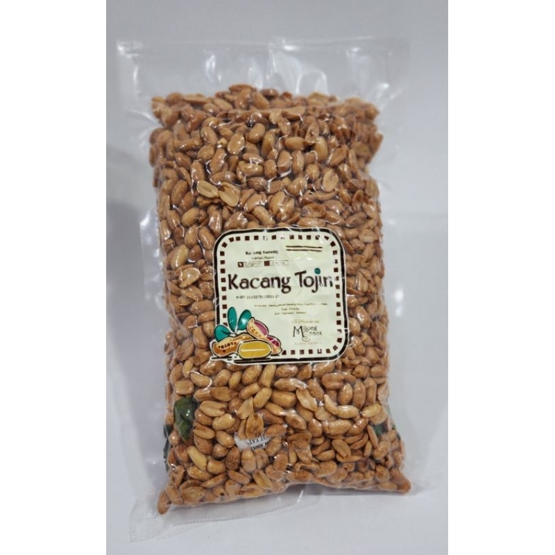 Jual Tojin Daun Jeruk Vacuum 800g - Kacang Tojin topping Daun Jeruk ...