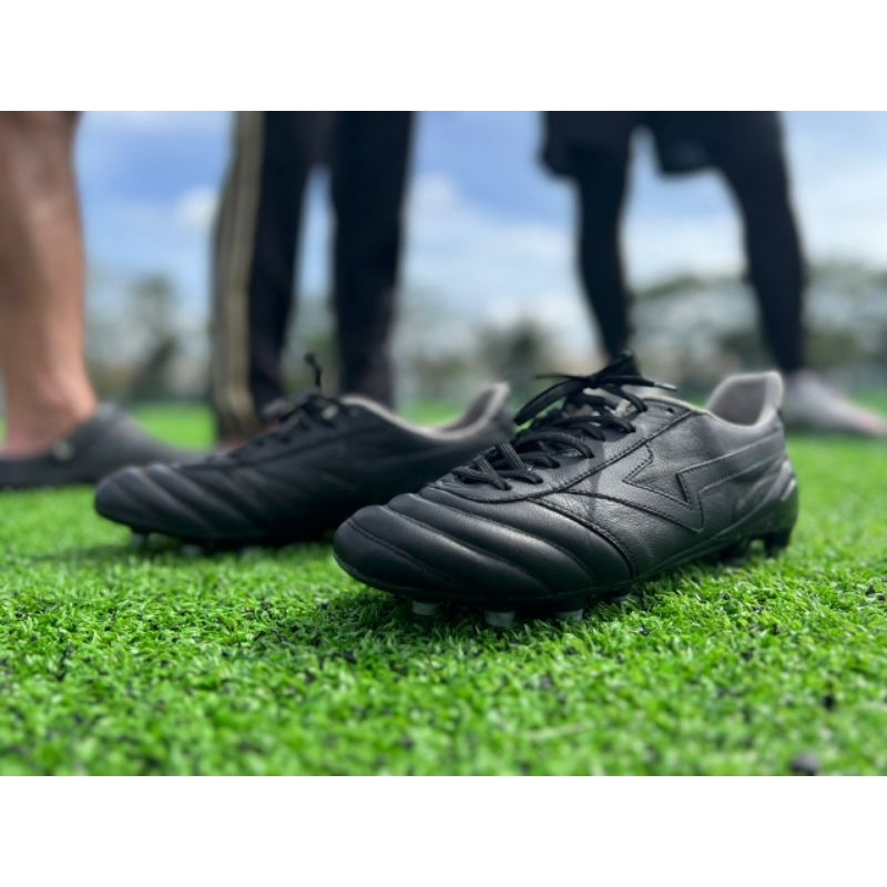 Jual SEPATU SEPAKBOLA KANGAROO LEATHER SEVSPO MAESTRO Z7 0.1 BLACKOUT ...