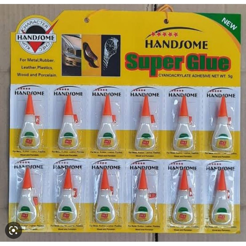 Jual Lem Power Glue /Lem kore isi 12 pcs | Shopee Indonesia