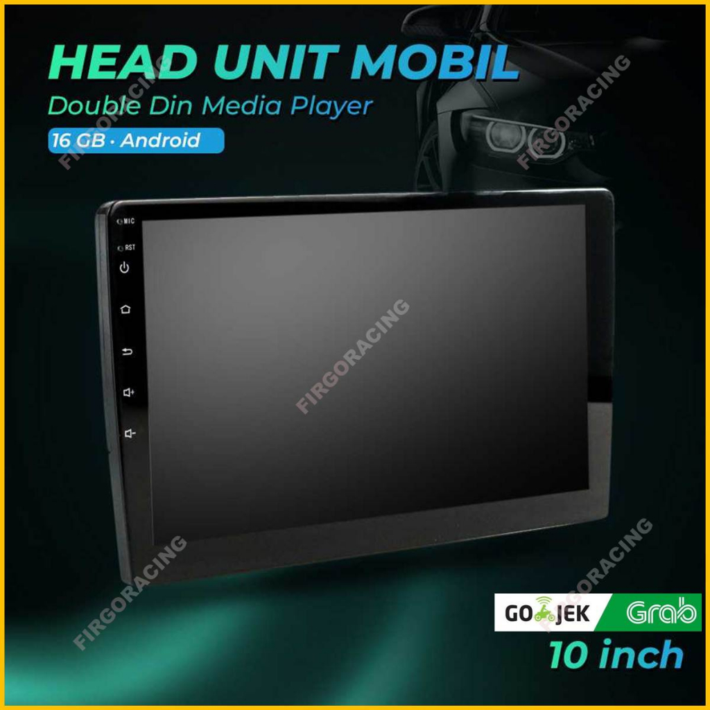 Jual Head Unit Mobil Double Din Media Player GPS 16GB Android 9 10 Inch ...