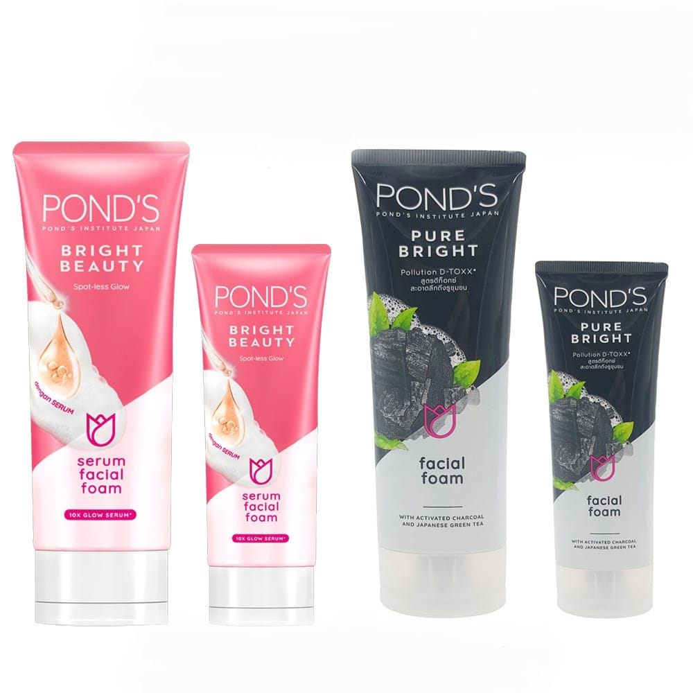 Jual Ponds Bright Beauty Facial Foam Sabun Cuci Muka Shopee Indonesia