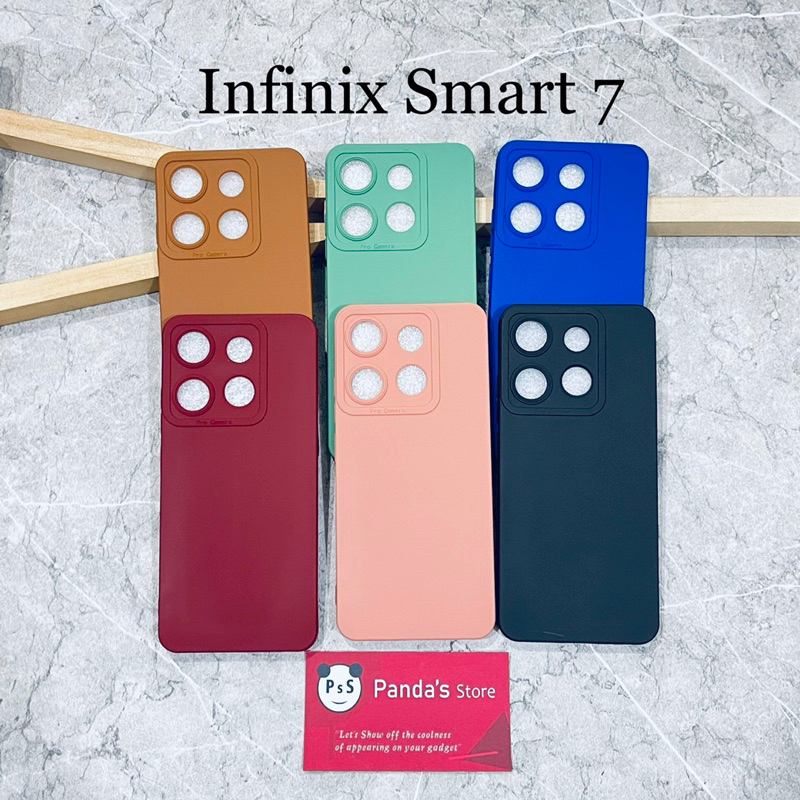 Jual Softcase Pro Camera Infinix Smart 7 Candy Case Full Color 3D ...