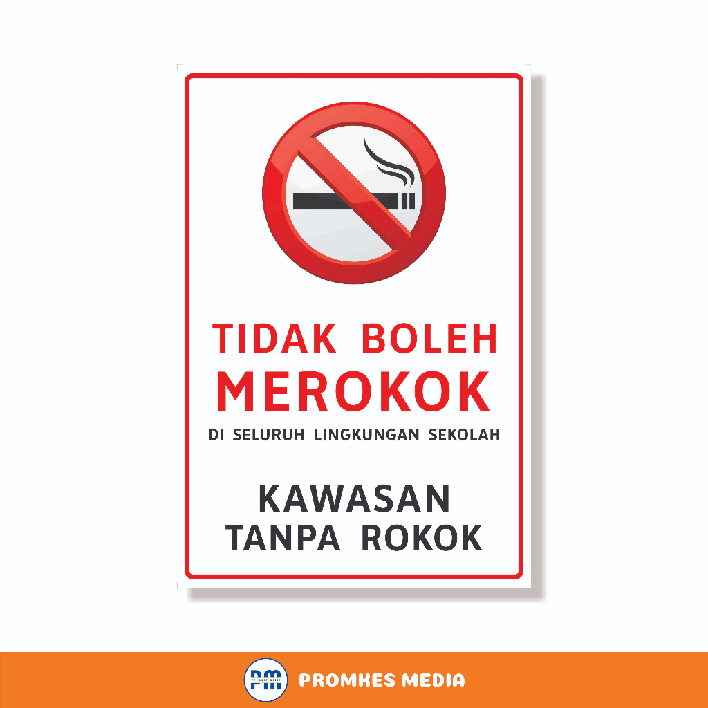 Jual Poster, Poster Sekolah, Poster Larang Merokok di Sekolah, KTR ...